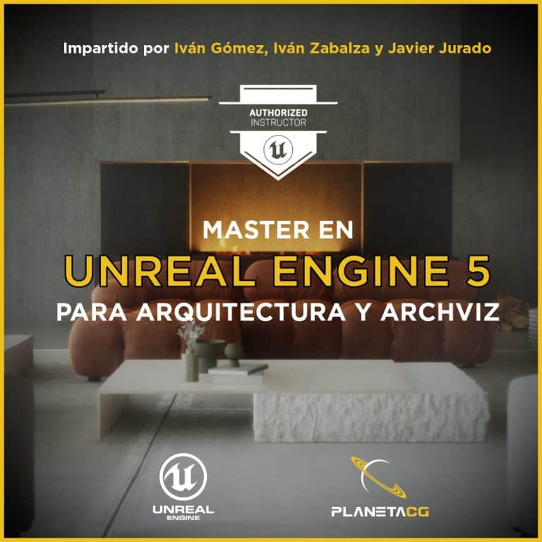 Cuota Máster Unreal Engine 5 para Archviz – PlanetaCG