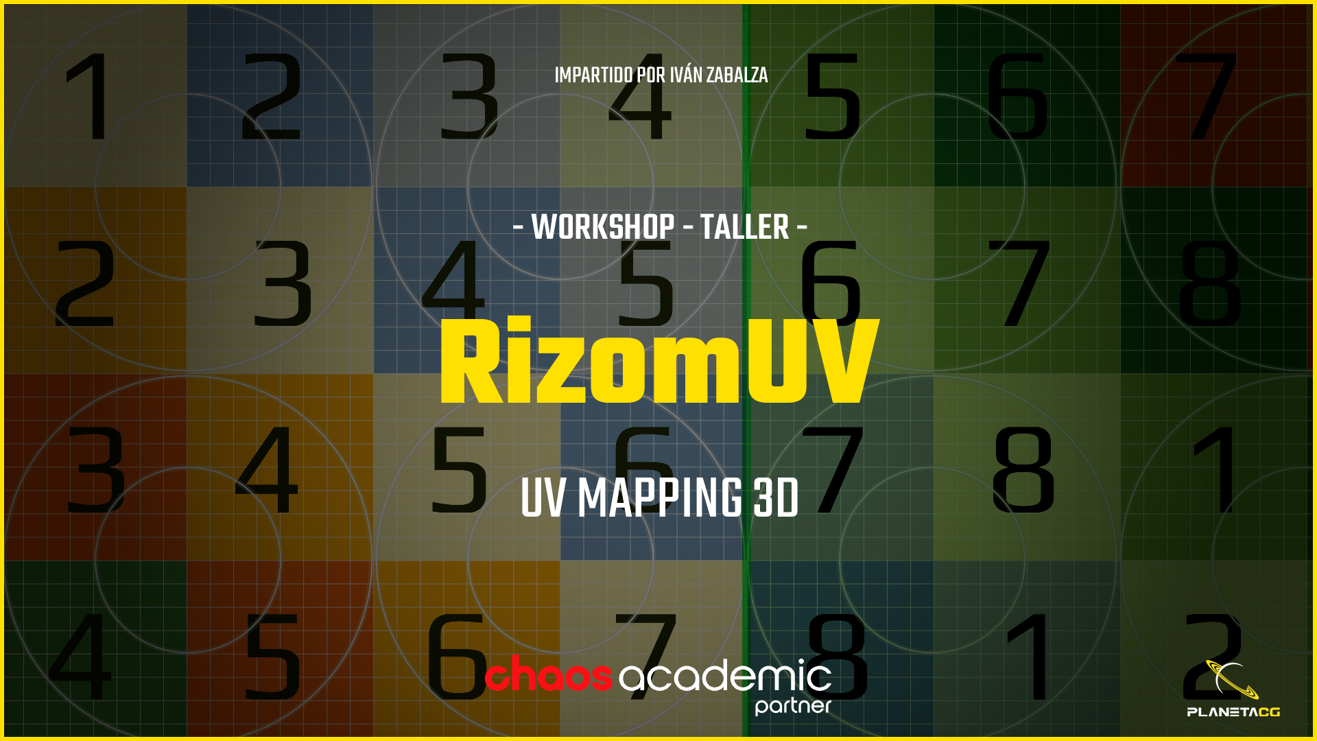 Workshop - Taller: RizomUV - UV Mapping 3D - PlanetaCG